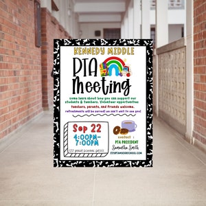EDITABLE PTA Fundraiser Flyer| School Fundraiser Flyer | PTA Events ...