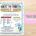 Back to Open House Flyer TEMPLATE, & School Supply Drive Editable Back ...