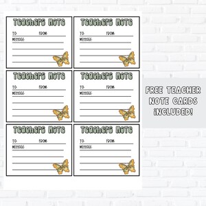 Groovy Butterfly Theme Meet the Teacher School Flyer and Classroom News ...