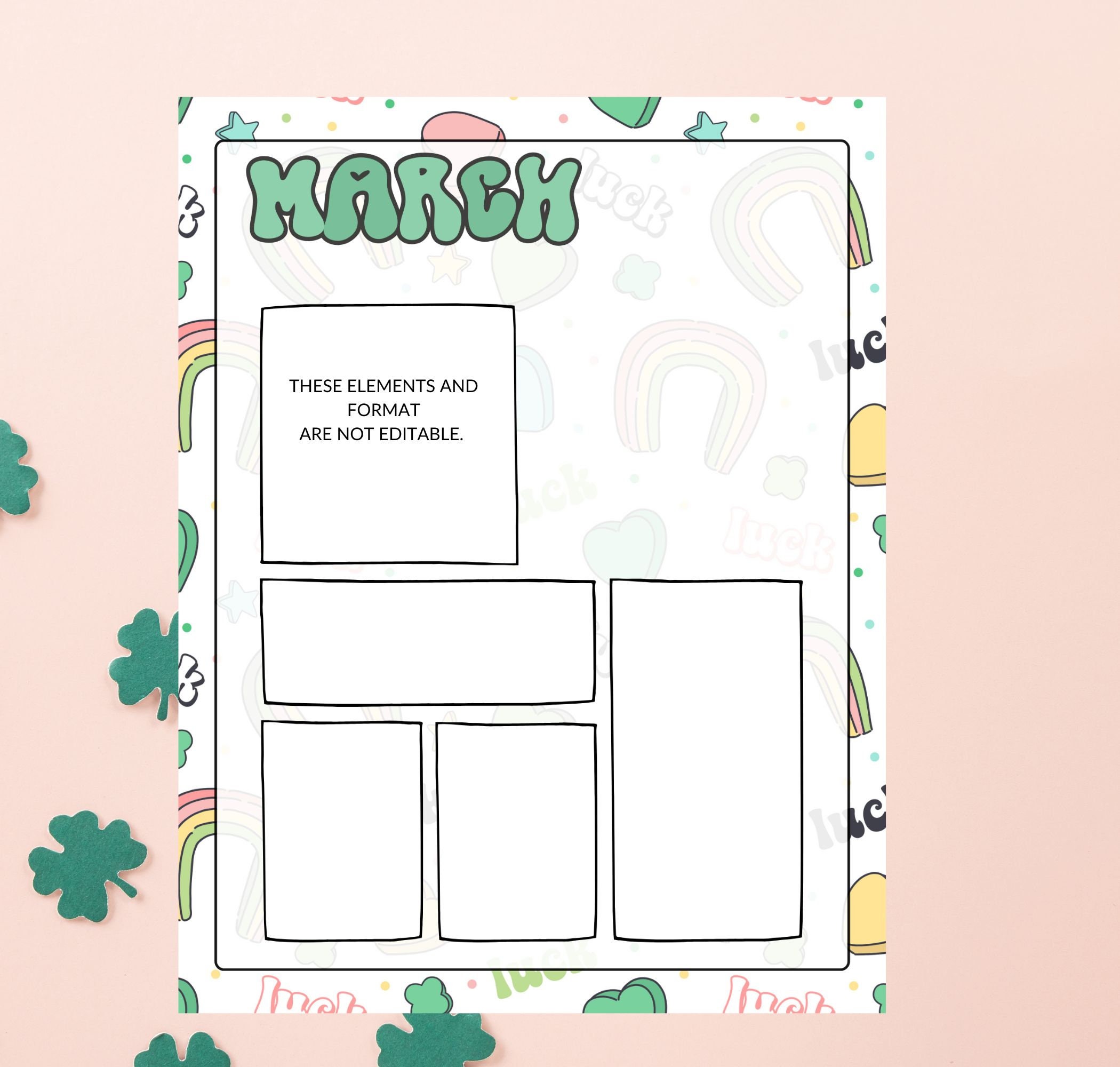 March EDITABLE PTA Newsletter | St. Patrick's School Newsletter | PTA ...