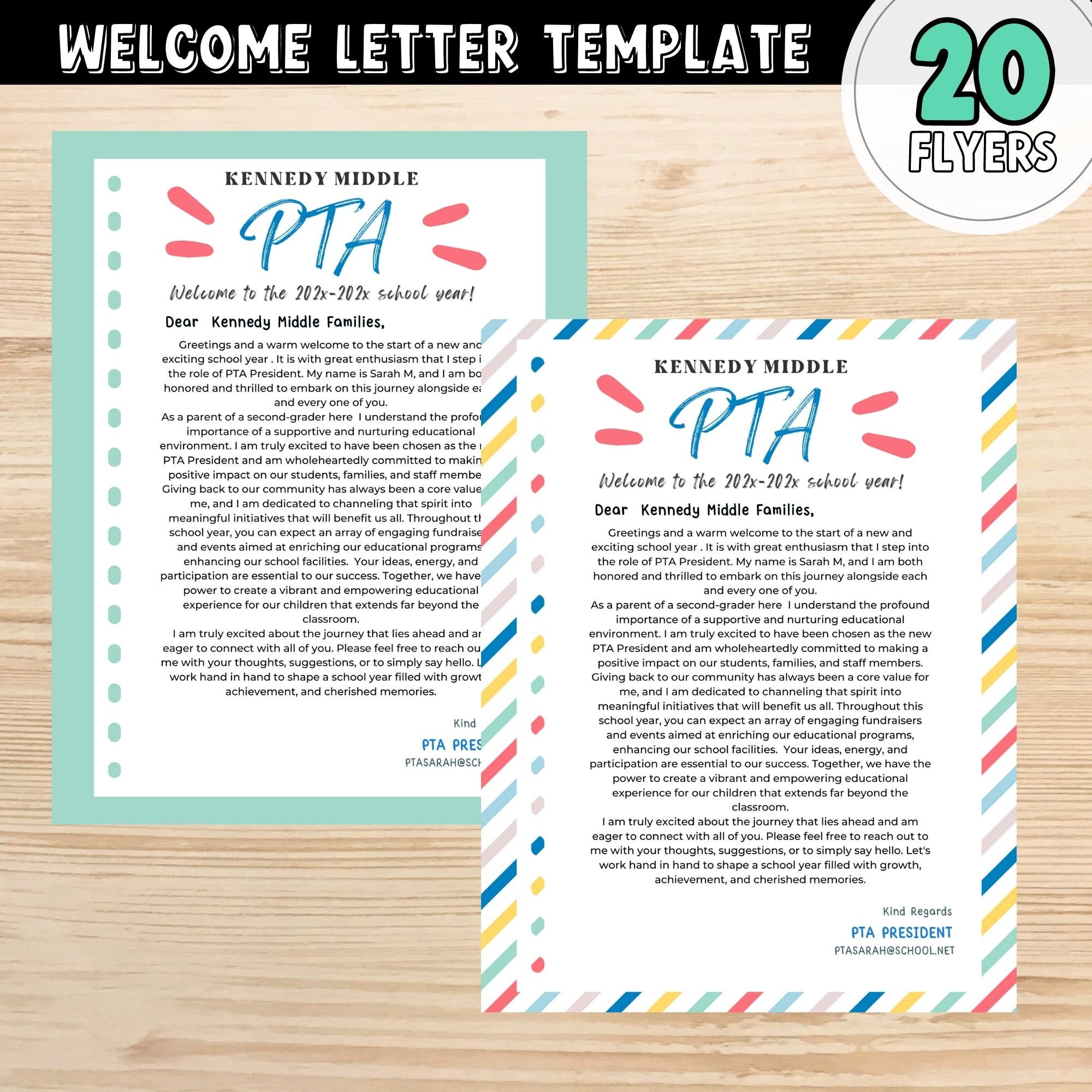 EDITABLE PTA Bundle | Open House Flyer | Join the Pta | Pta Membership ...