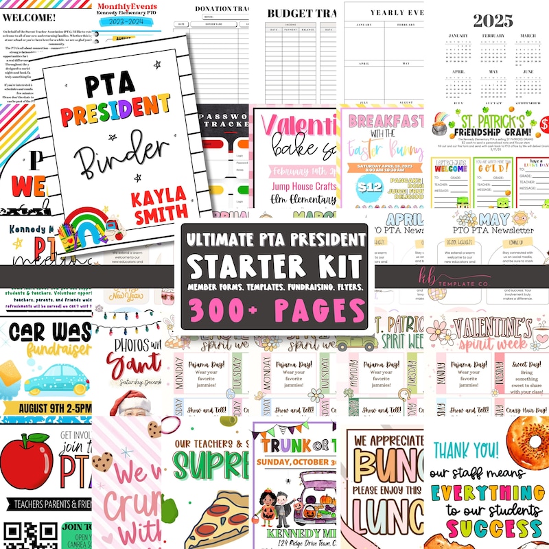 Pta President Binder - Etsy