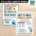 EDITABLE PTA Bundle | Open House Flyer | Join the Pta | Pta Membership ...