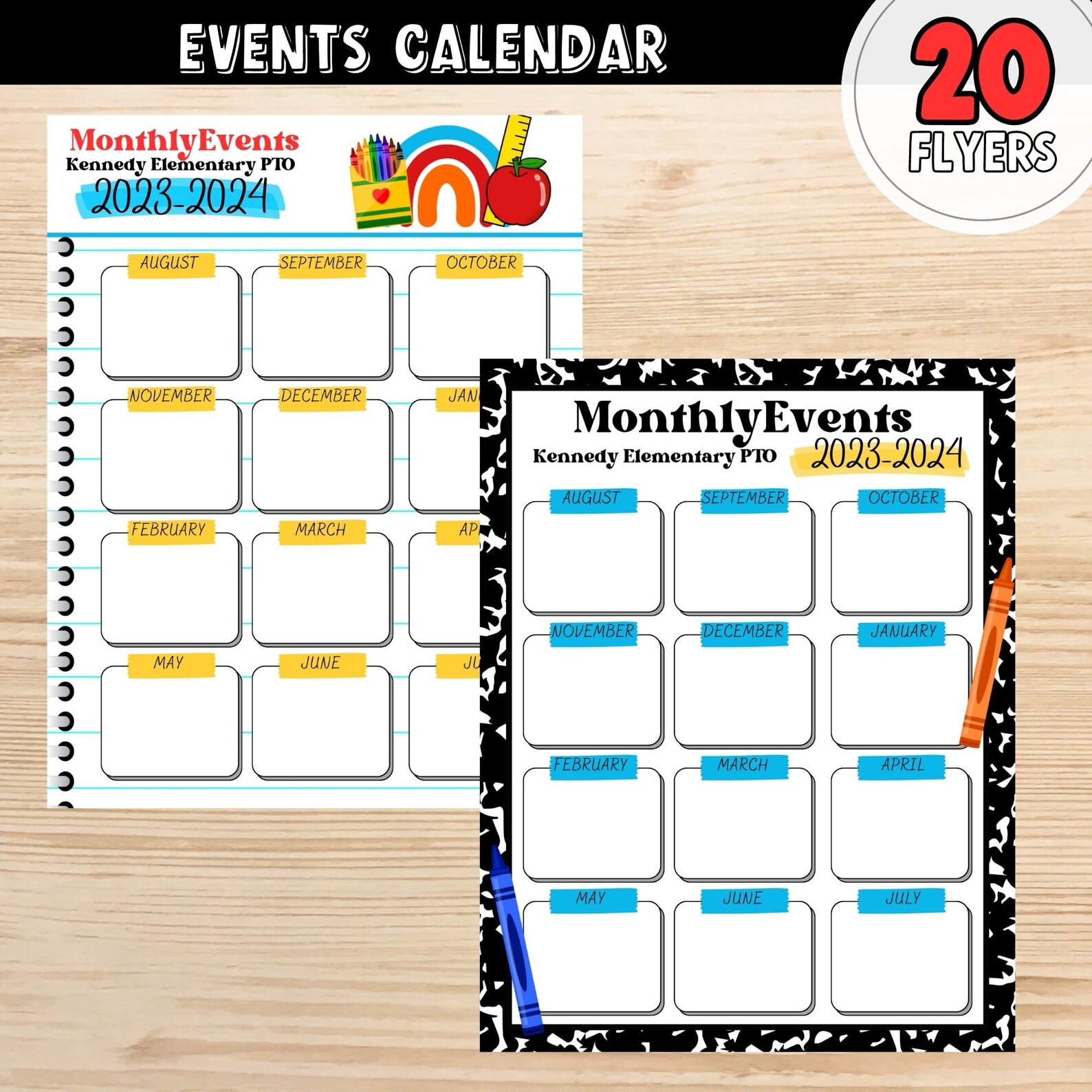 EDITABLE PTA Bundle | Open House Flyer | Join the Pta | Pta Membership ...