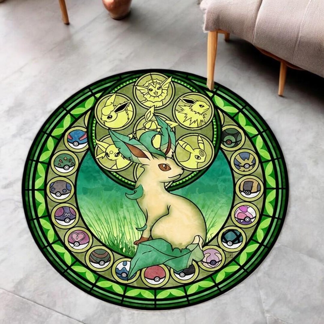 Eevee Rug, Vaporeon Rug, Espeon Rug, Sylveon Rug, Leafeon Rug, Umbreon ...