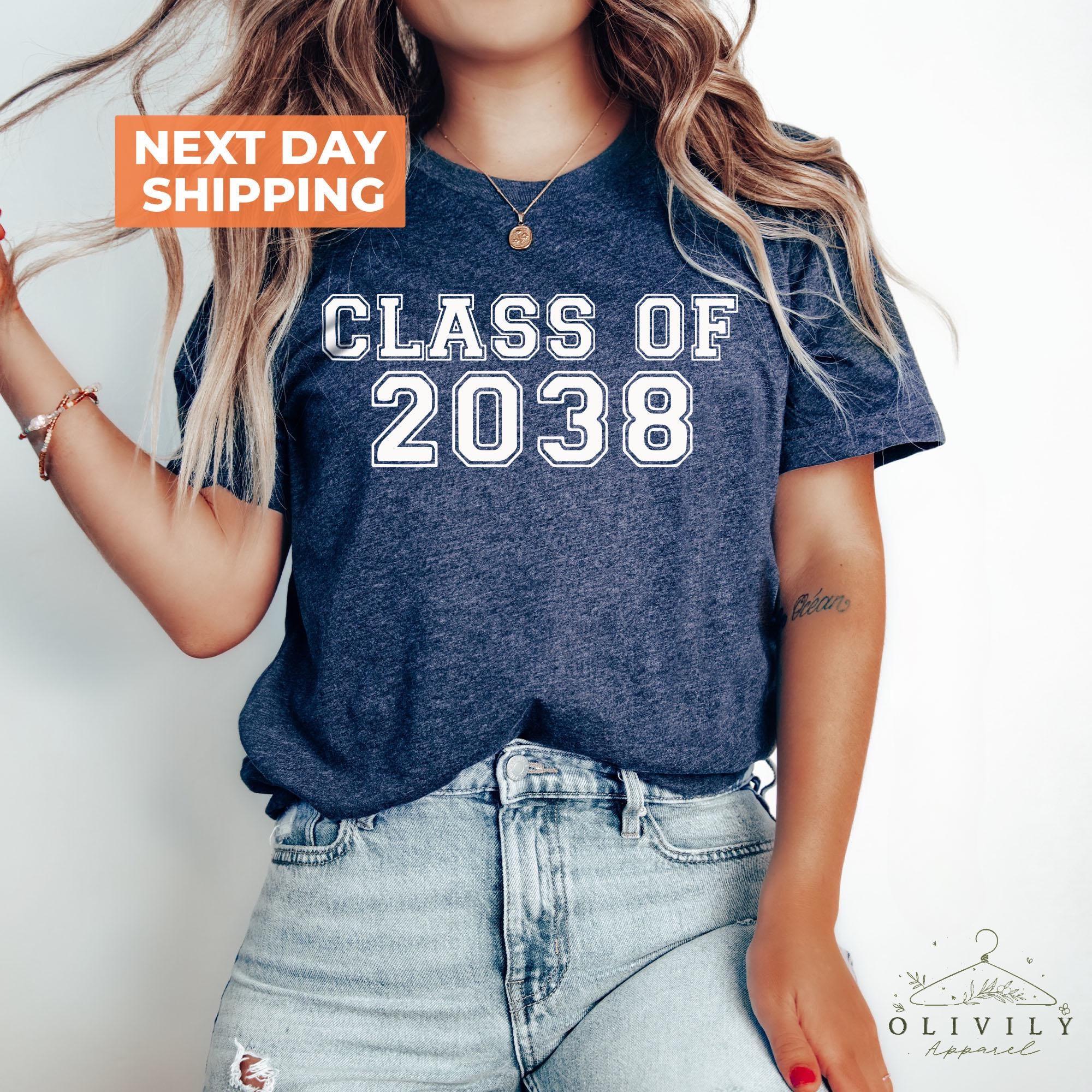 Class of 2038 Shirt, Grow With Me, Class of 2038 T Shirt, Growing up ...