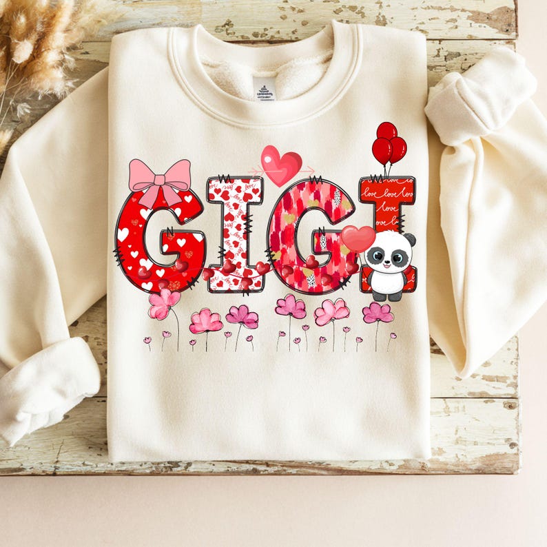 Valentine Doodle Letters Clipart, Love PNG, Sublimation Bundle (digital ...