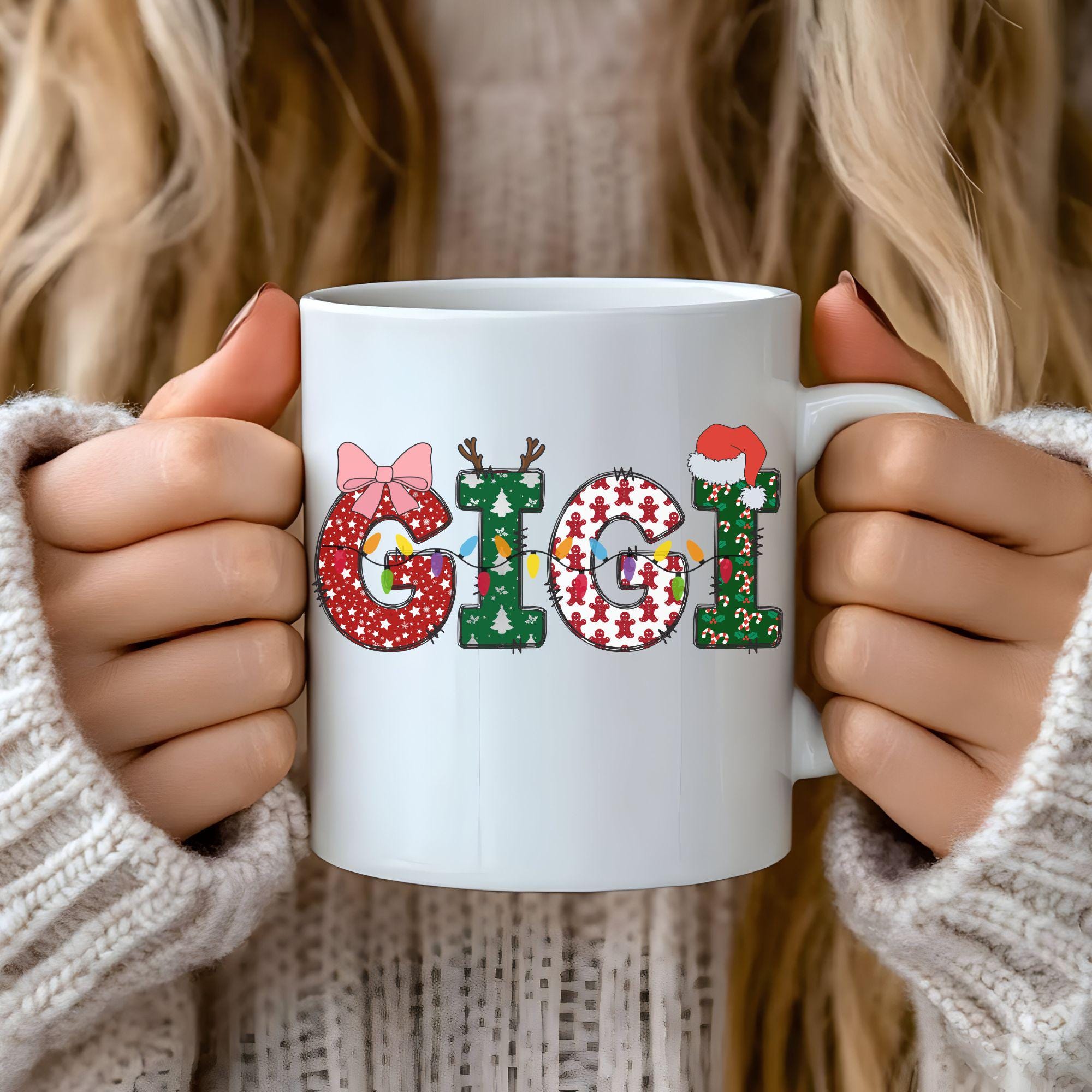 Christmas Doodle Alphabet PNG, Holiday Clip Art Set (digital Download ...