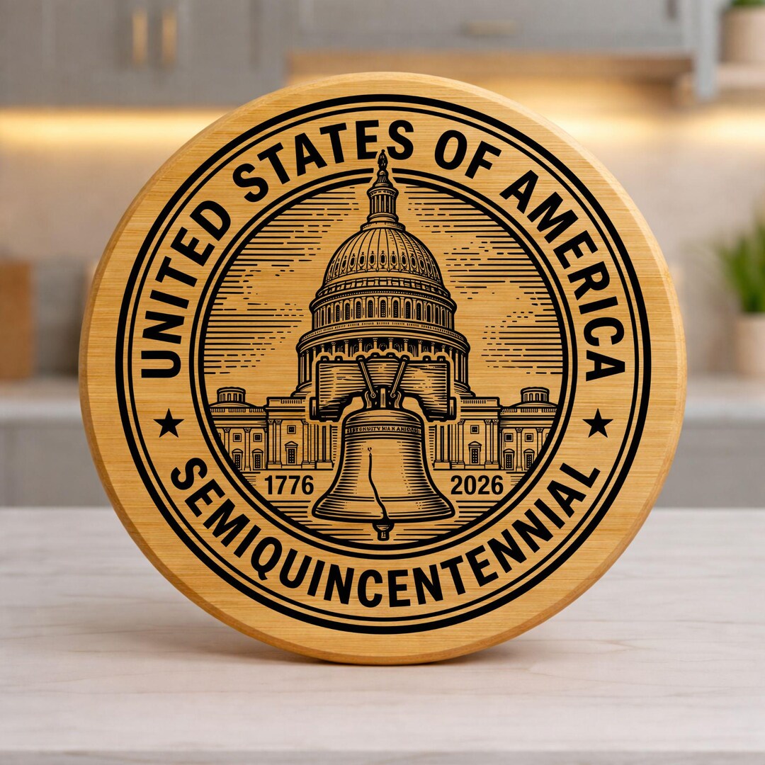 America 250th Anniversary Emblem SVG | Patriotic USA Semiquincentennial ...