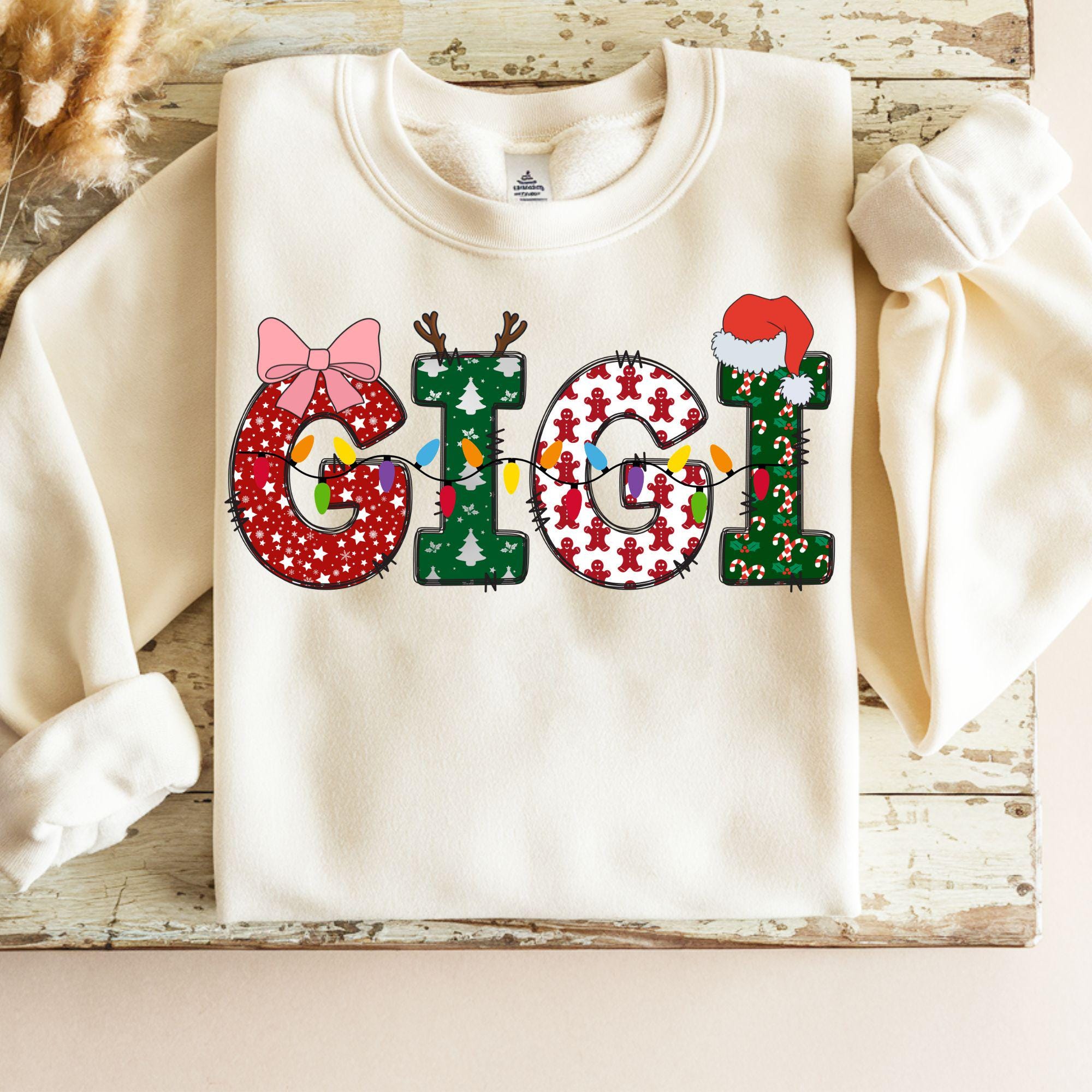 Christmas Doodle Alphabet PNG, Holiday Clip Art Set (digital Download ...