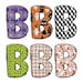 Halloween Doodle Alphabet PNG, Clip Art Letters (digital Download) - Etsy