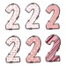 Valentine Doodle Letters Clipart, Pink Alphabet PNG Bundle (digital ...