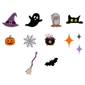 Halloween Doodle Alphabet PNG, Clip Art Letters (digital Download) - Etsy