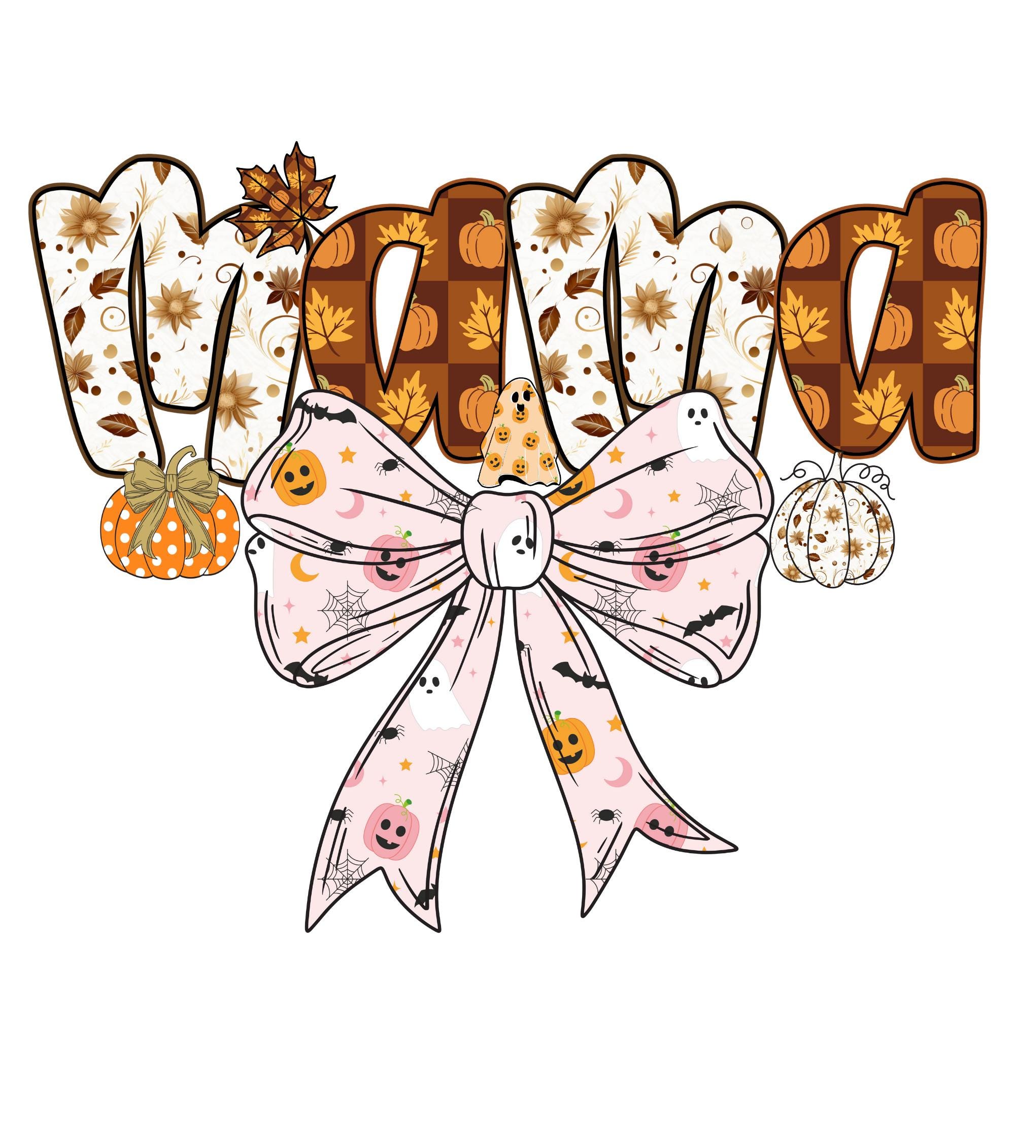Fall Alphabet PNG Letters, Clip Art Files, Autumn Sublimation Letters ...