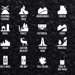 Motorcycle Map of the Ozarks Paved Roads for Ride Planning - Etsy