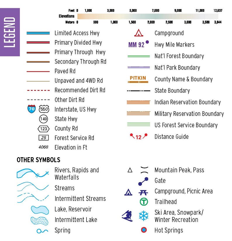 Motorcycle Map of the Ozarks Paved Roads for Ride Planning - Etsy