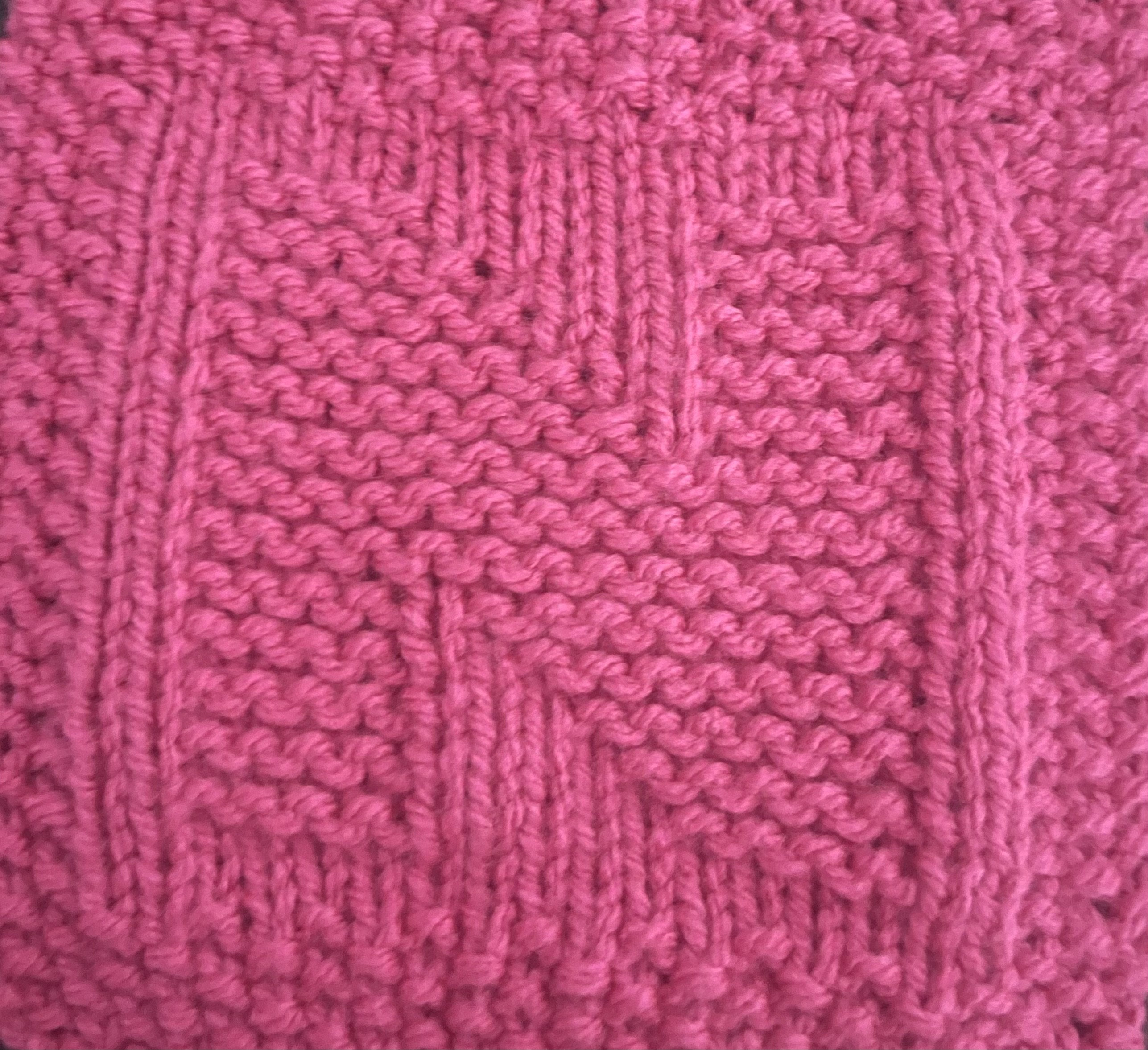 Afghan Square Letter W Knitting Pattern - Etsy