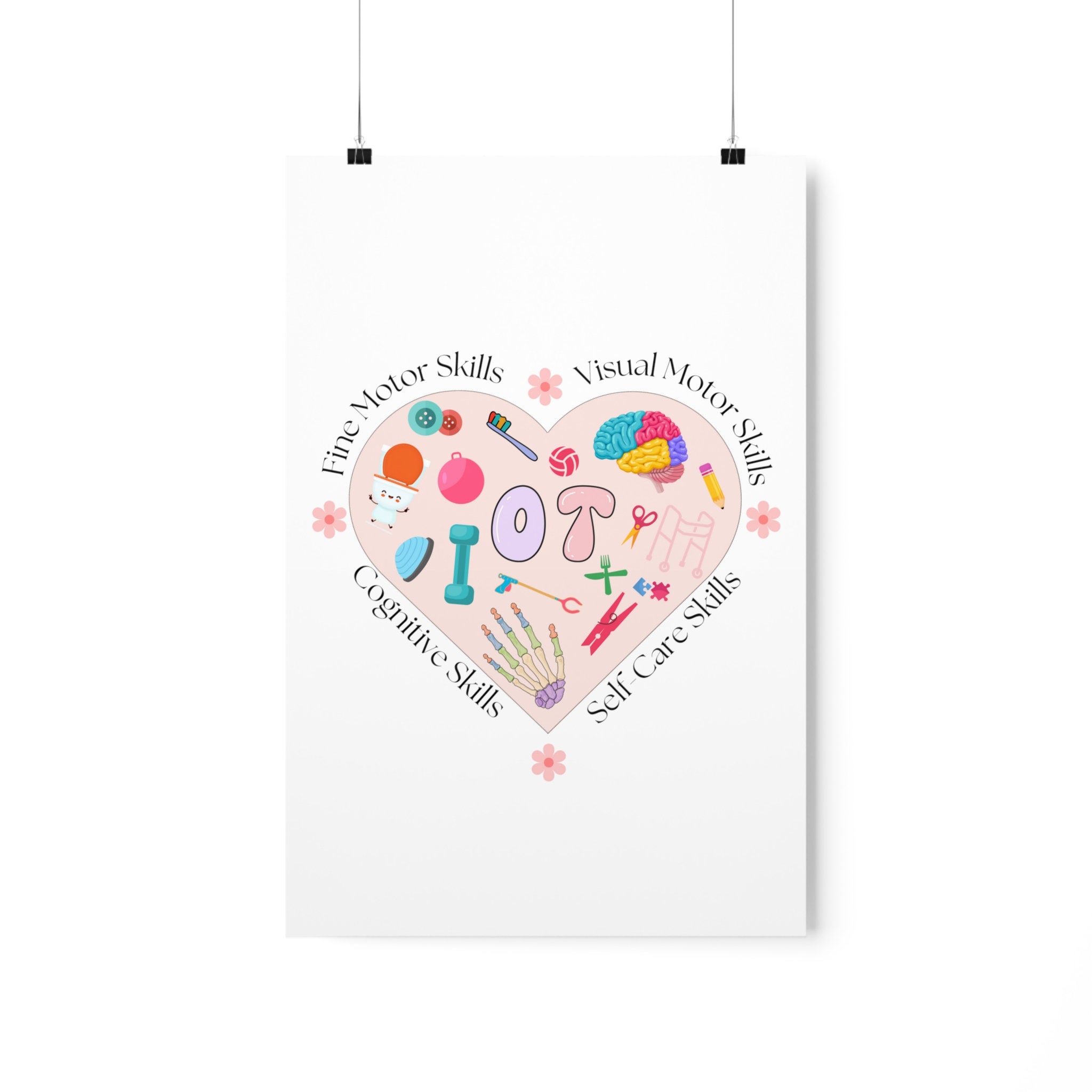 Occupational Therapy Poster Premium Matte Vertical Posters - Etsy