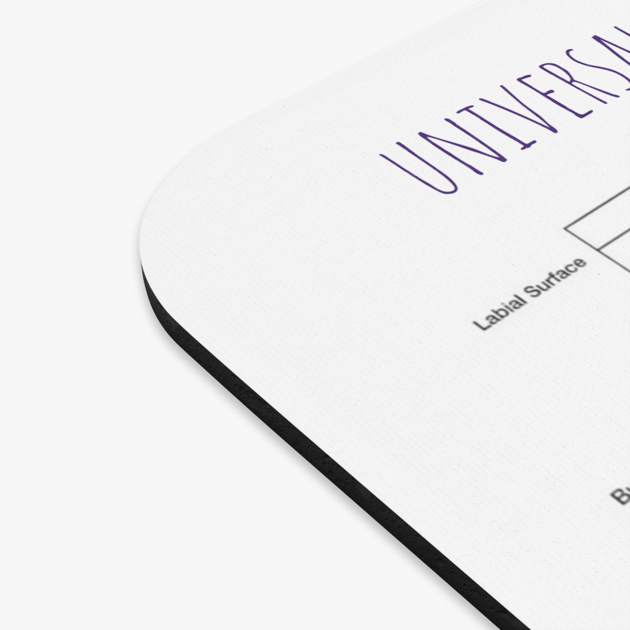 Universal and Palmer Tooth Number System Cheat Sheet Mouse Pad ...