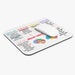 Brain Cheat Sheet Mouse Pad (rectangle), Healthcare Mouse Pad, Brain ...