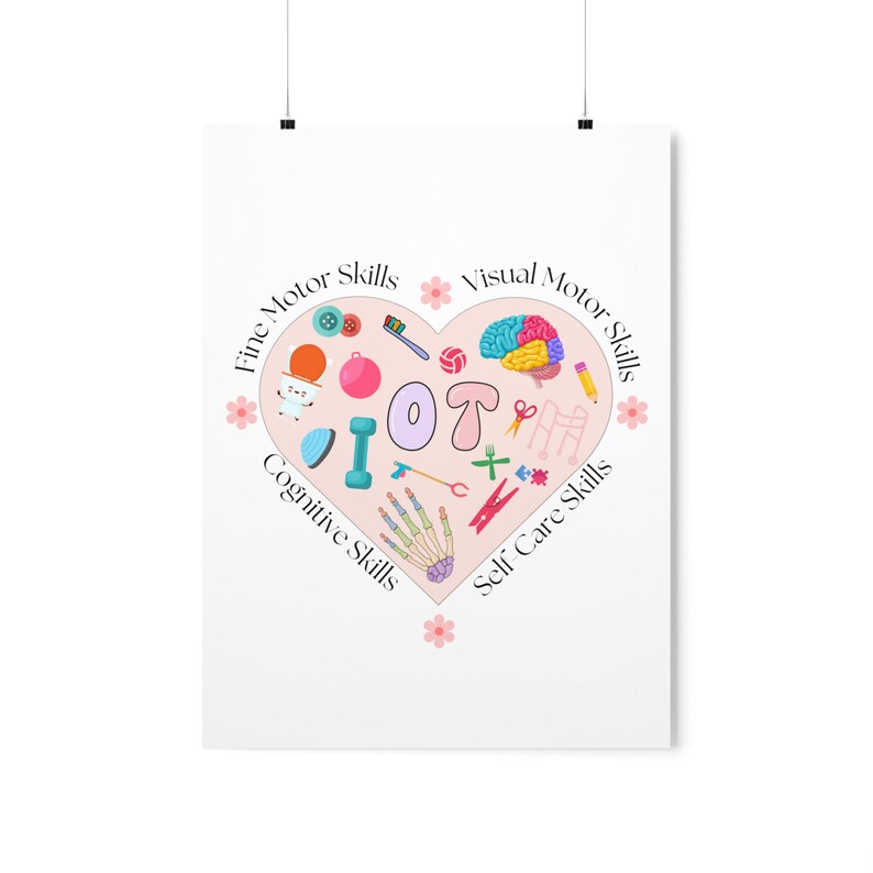 Occupational Therapy Poster Premium Matte Vertical Posters - Etsy