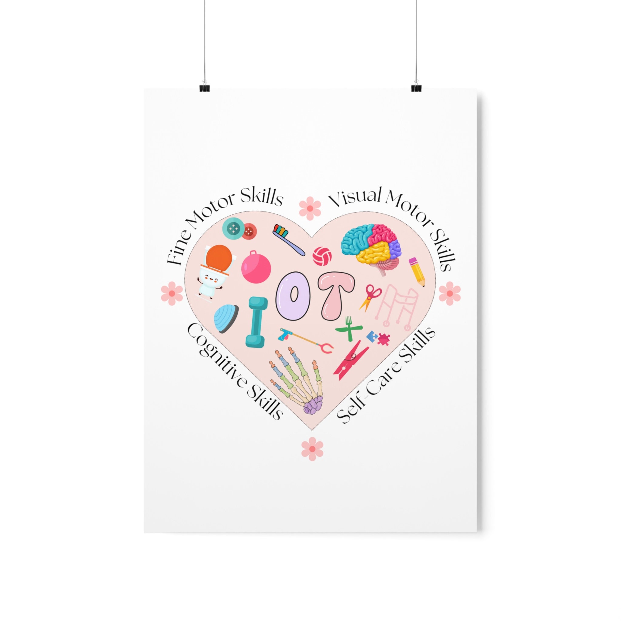 Occupational Therapy Poster Premium Matte Vertical Posters - Etsy