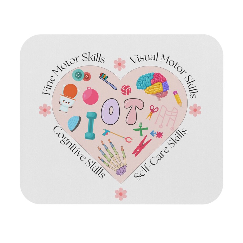 Occupational Therapy Mouse Pad (rectangle), OT Gift, OTA Gift, COTA ...