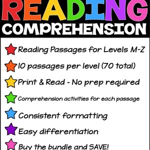 Raz Kids (gr. 3-6) Leveled Reading/literacy Comprehension Bundle ...