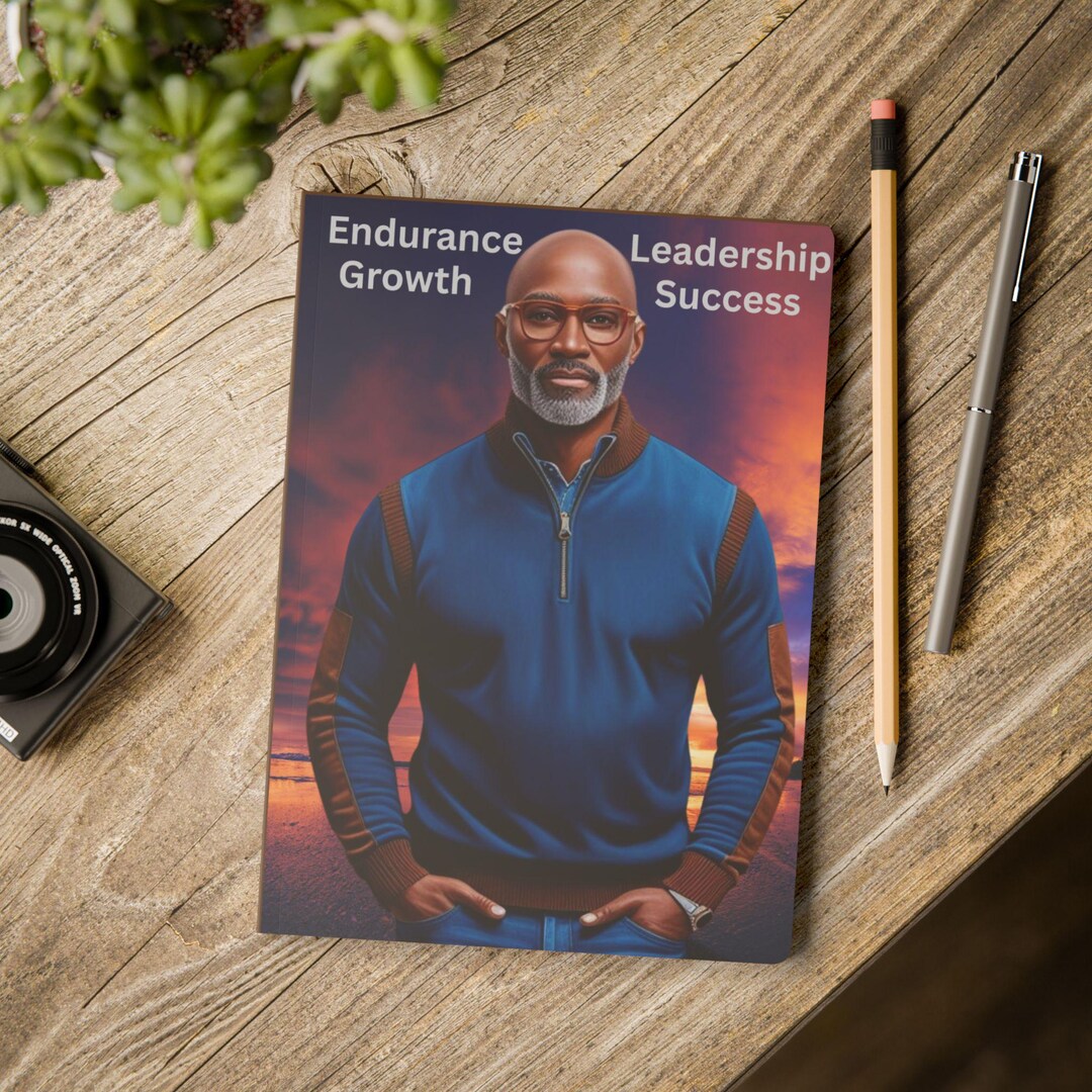Business Man Journal/ African American Man Notebook/ Leadership ...