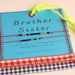 Brother and Sister Bracelet, Brother Protect Sister, Twin Sister ...