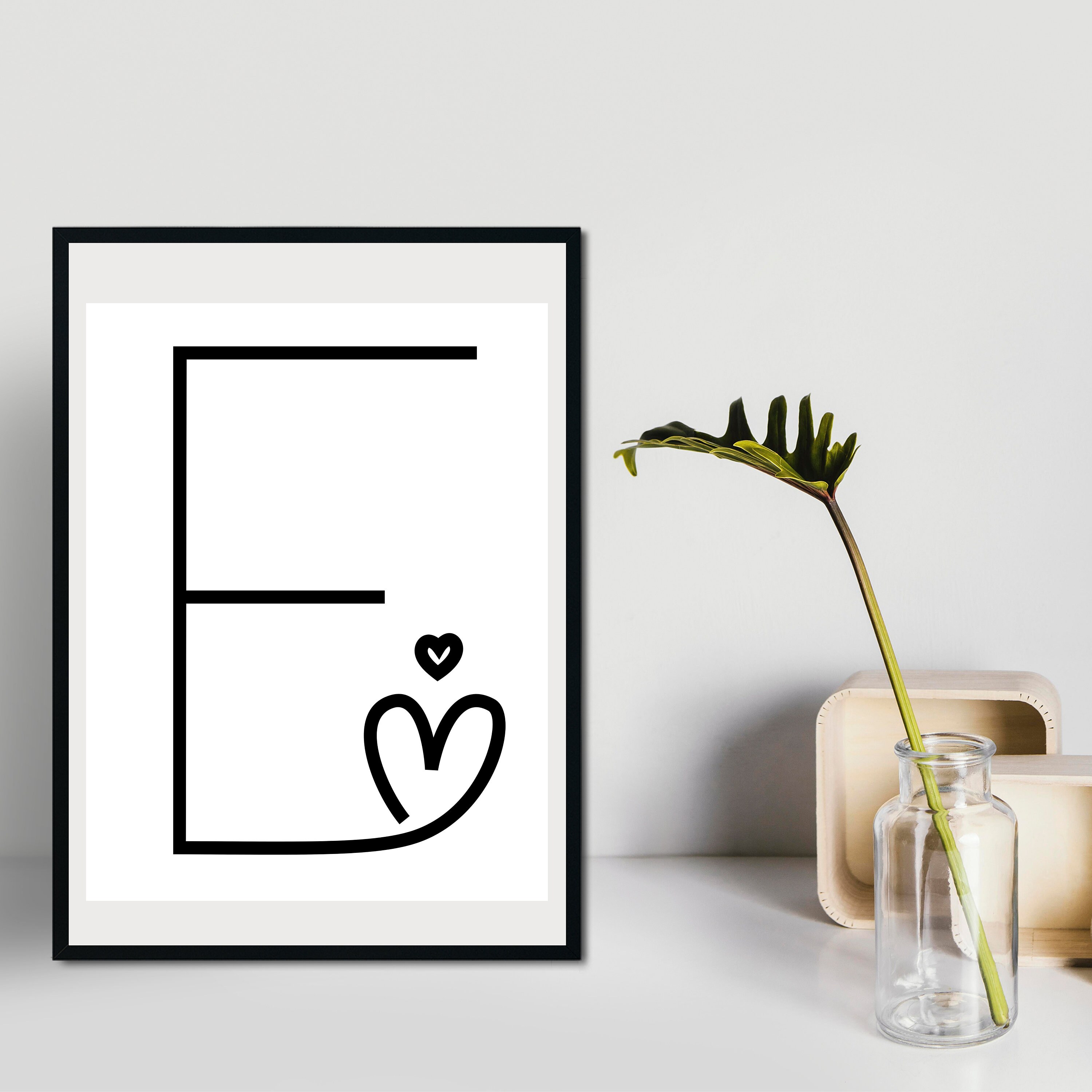 Printable Alphabet Fingerprint Art for Mother's Day for Father's Day ...