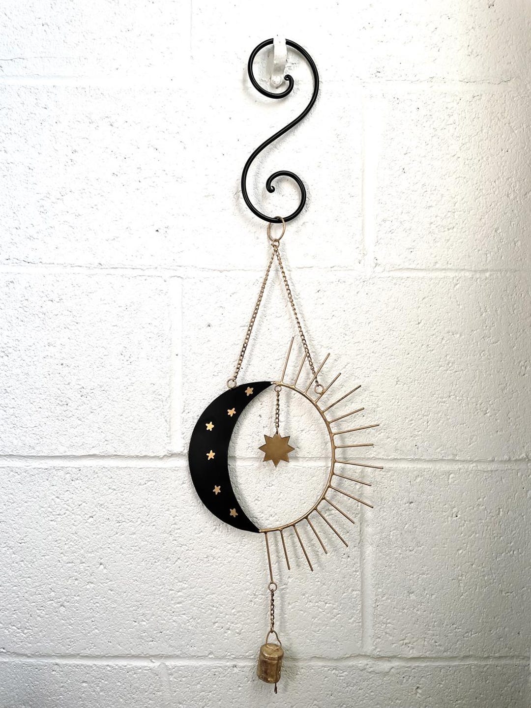 Spiral Wind Chime / Plant Hook - Etsy