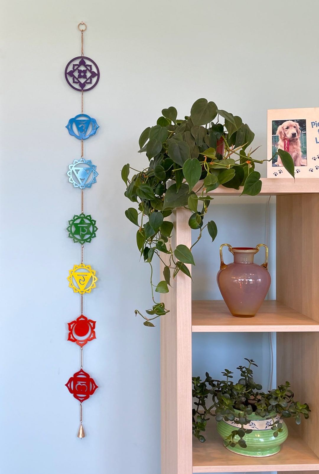 Rainbow Chakra Wind Chime - Etsy