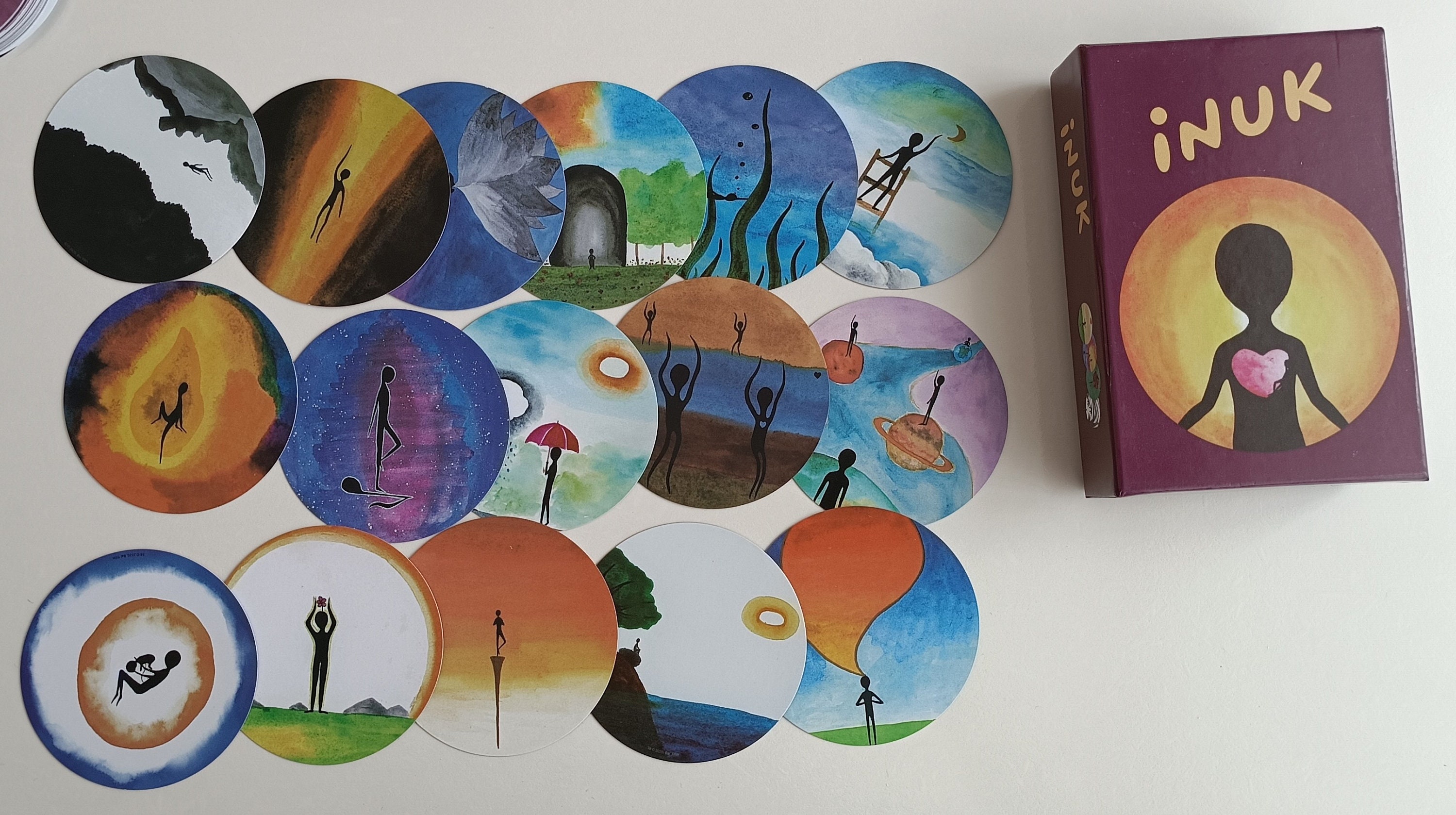 İNUK Deck of Metaphoric Associative Cards, Relationship Oracle, for Her, Psychology Tool ...