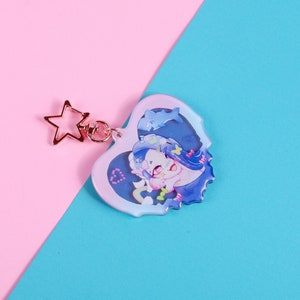 Splat Idols Deep Cut Cute Heart Keychain Splatoon 3 - Etsy