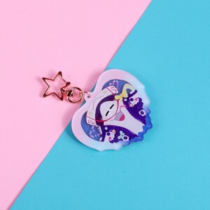 Splat Idols Deep Cut Cute Heart Keychain Splatoon 3 - Etsy