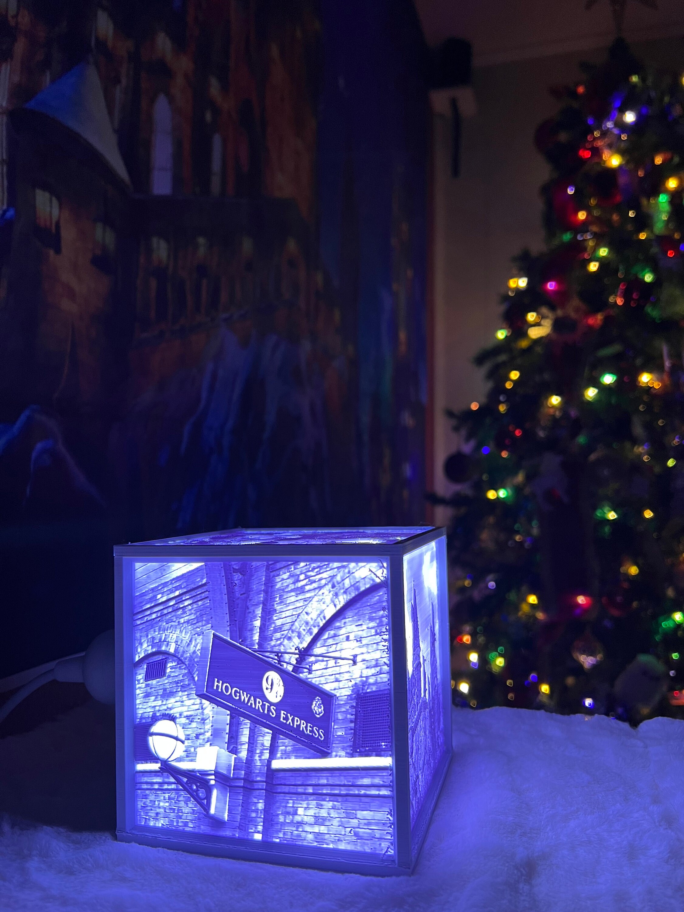 Custom 3D Printed Light Box - Etsy