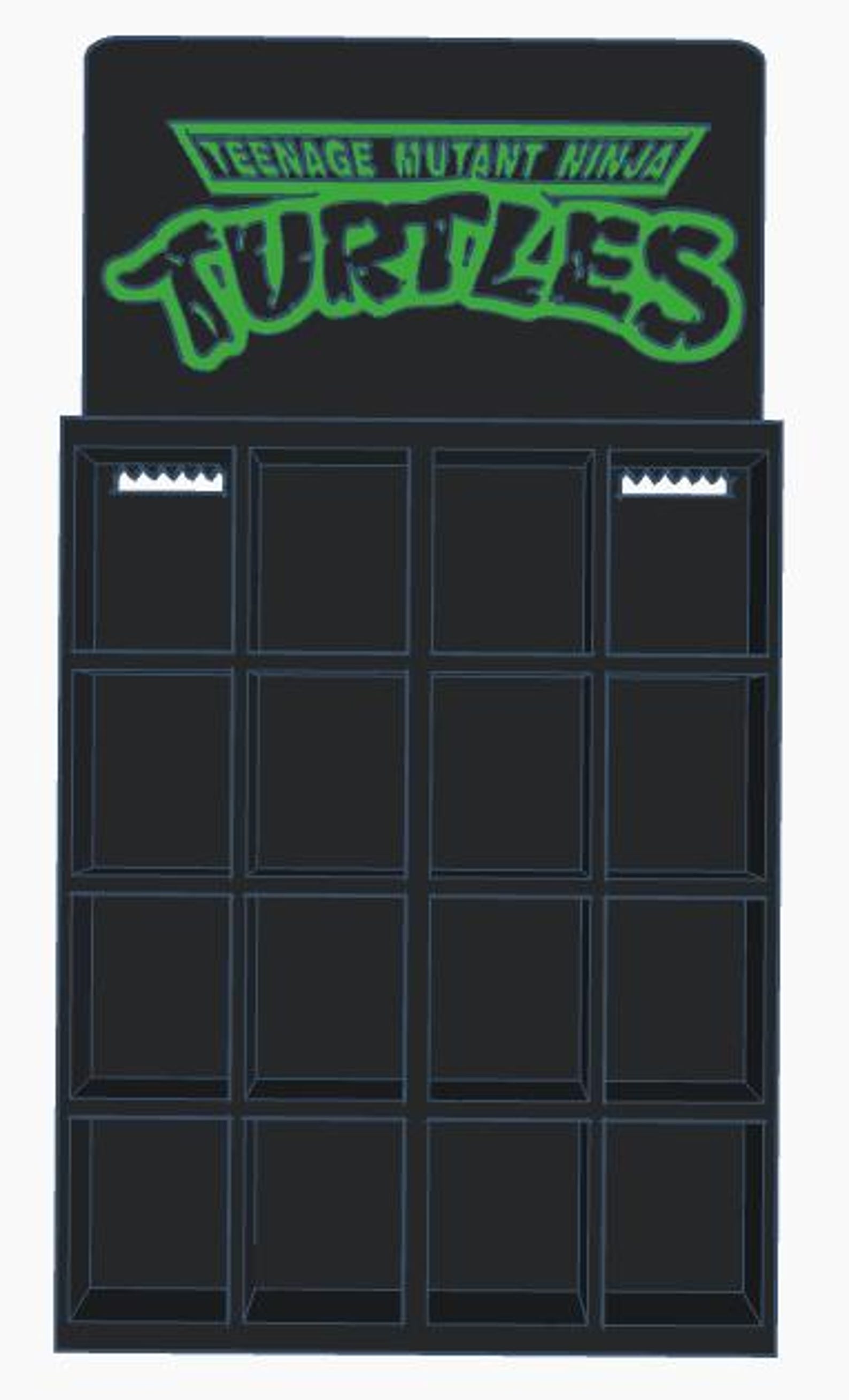 Funko Bitty Pop Display Shelf – Holds 16 Mini Figures | 3D Printed ...