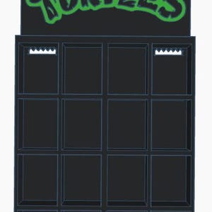 Funko Bitty Pop Display Shelf – Holds 16 Mini Figures | 3D Printed ...