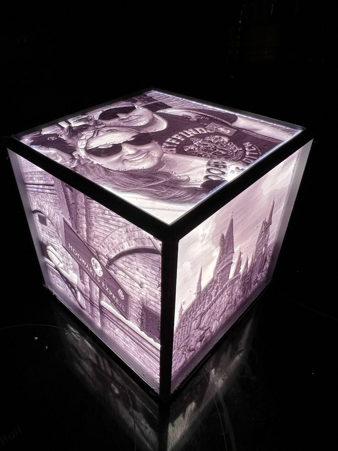 Custom 3D Printed Light Box - Etsy