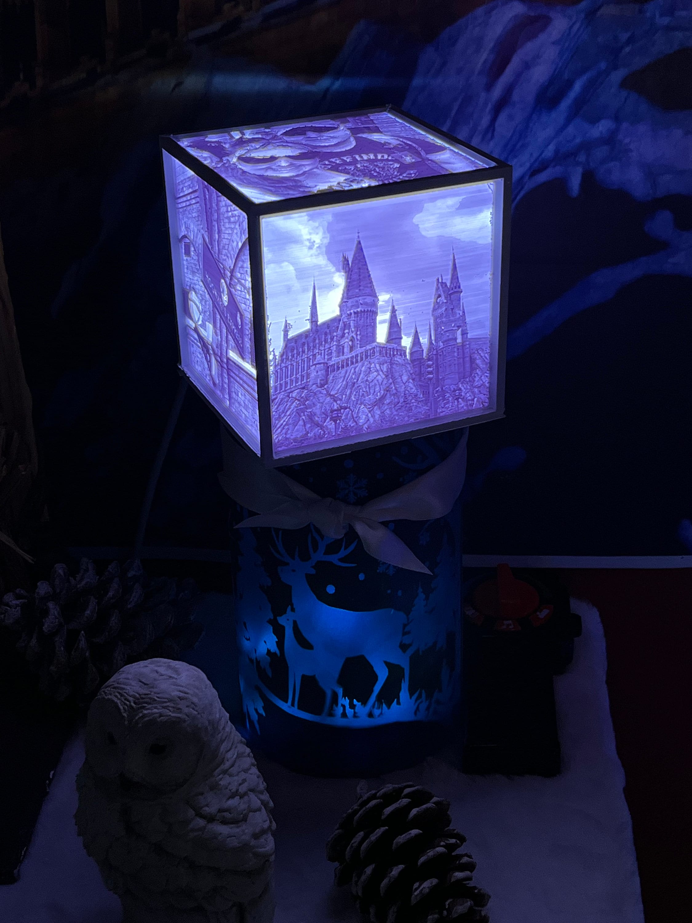 Custom 3D Printed Light Box - Etsy
