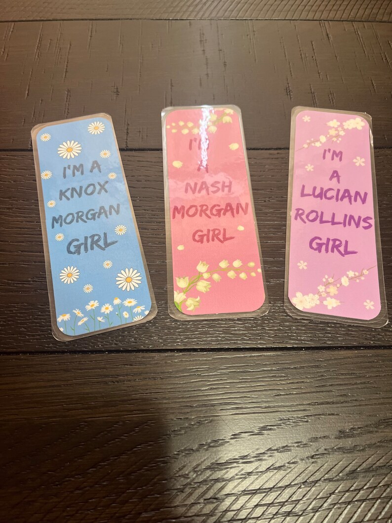 Knockemout Series by Lucy Score Inspired Bookmarks - Etsy