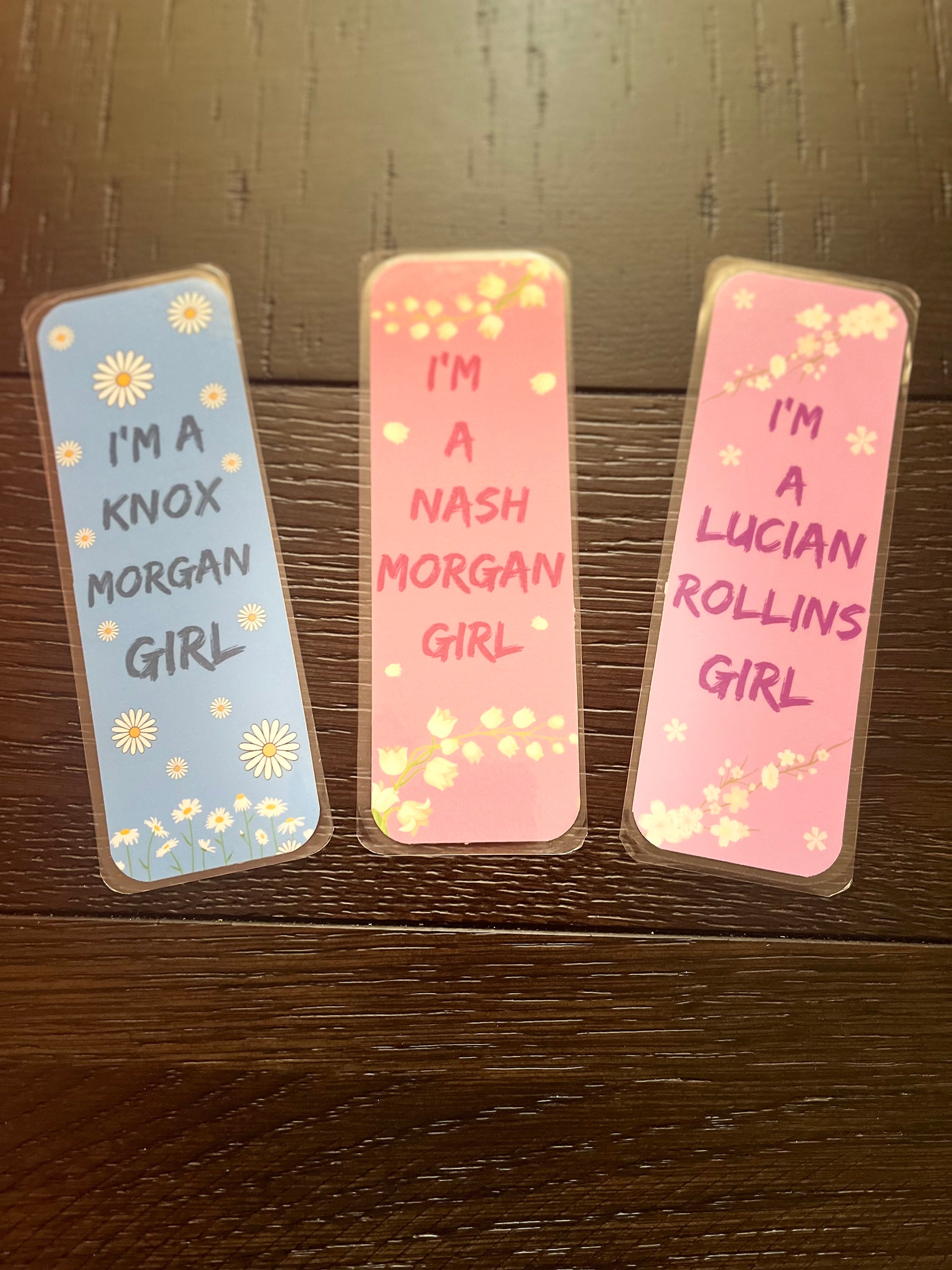 Knockemout Series by Lucy Score Inspired Bookmarks - Etsy