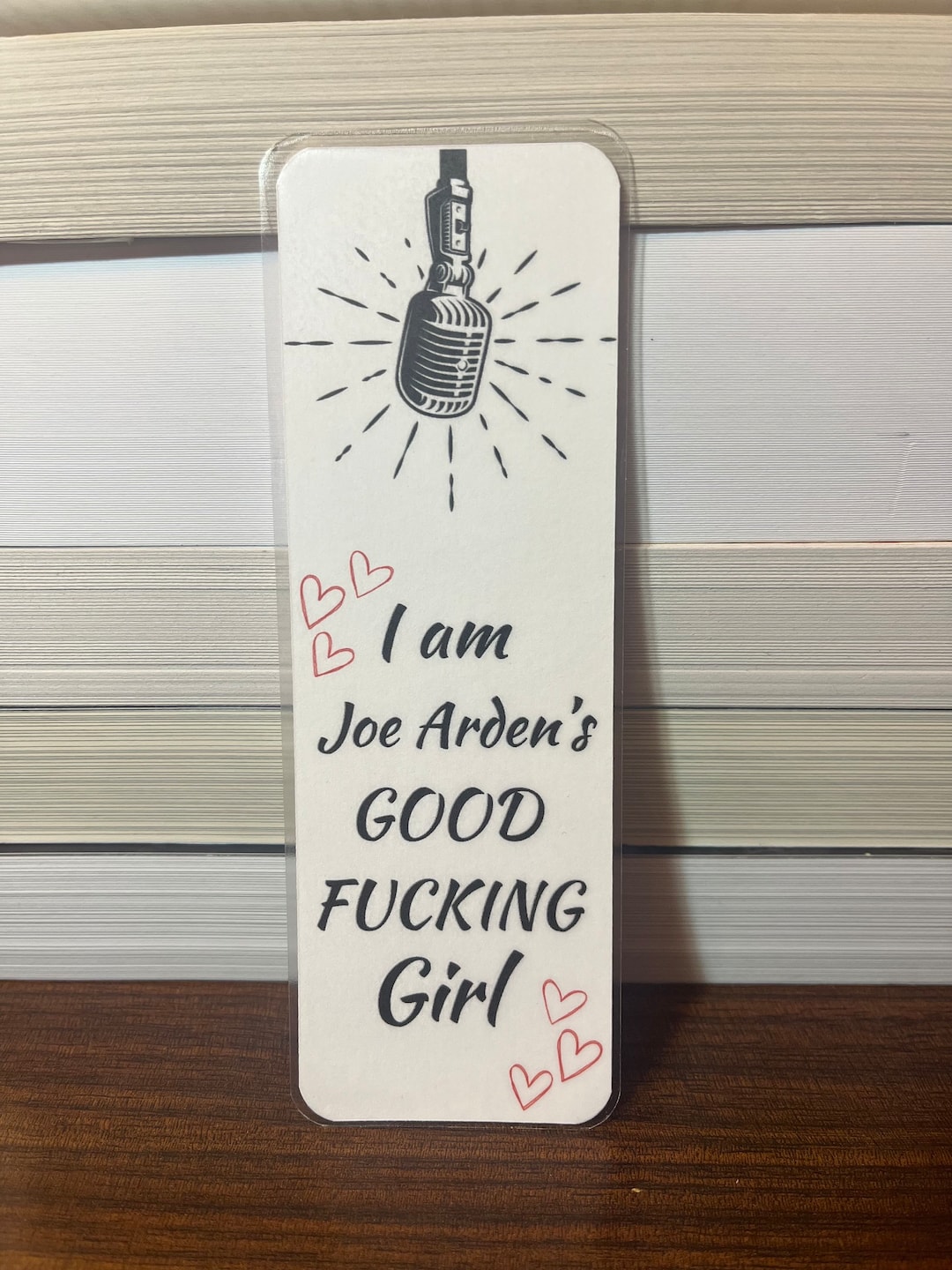 Joe Arden Bookmark - Etsy