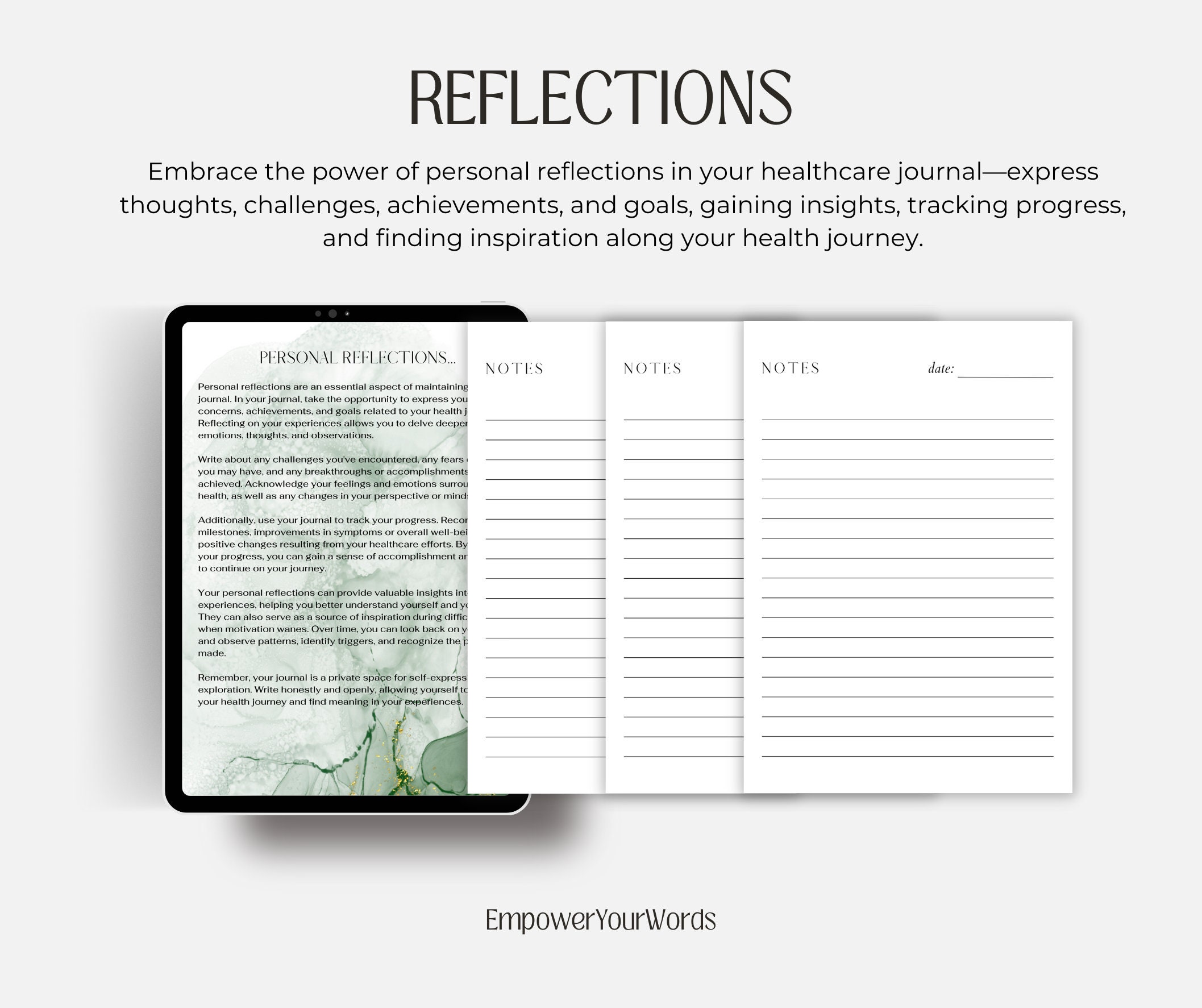 Personal Medical Journal | Digital Journal | Health Journal | Patient ...