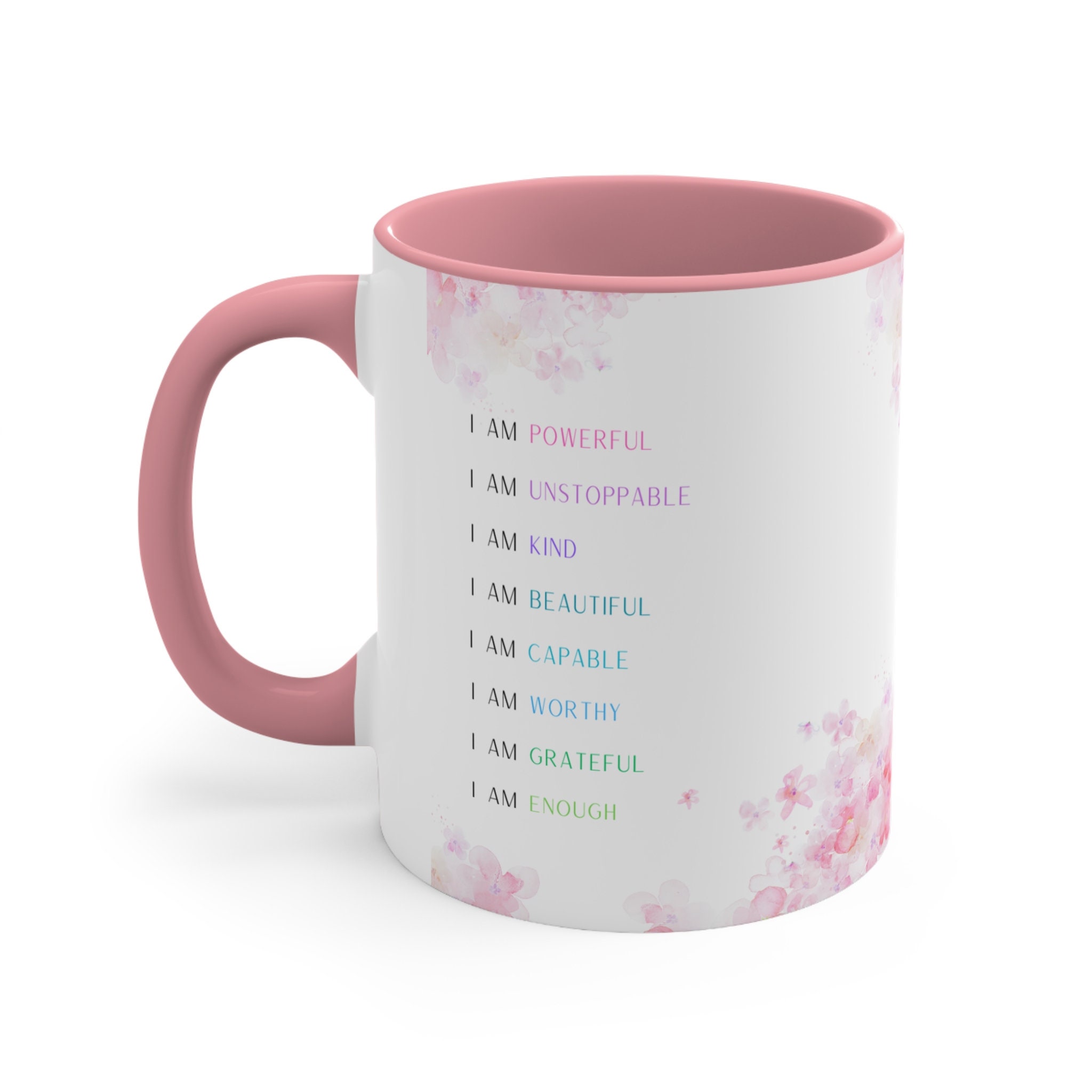 Affirmations Mug | "i Am" Affirmations Mug - Etsy