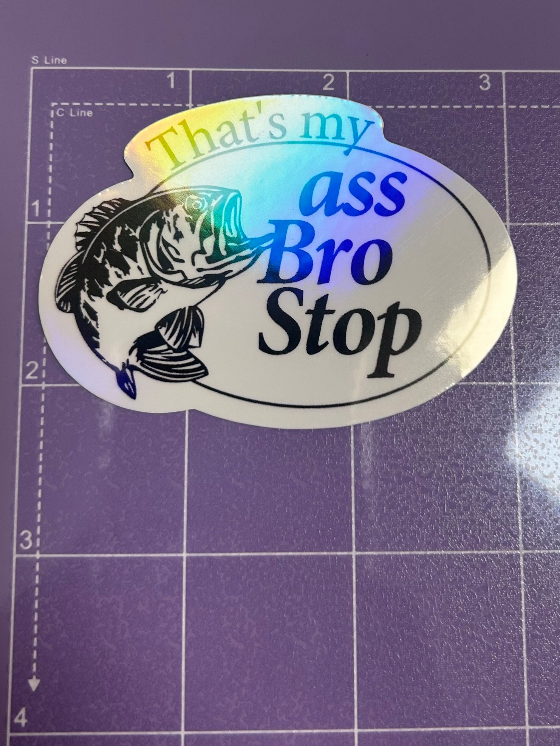 Thats My Ass Sticker Pack Of 3 Etsy