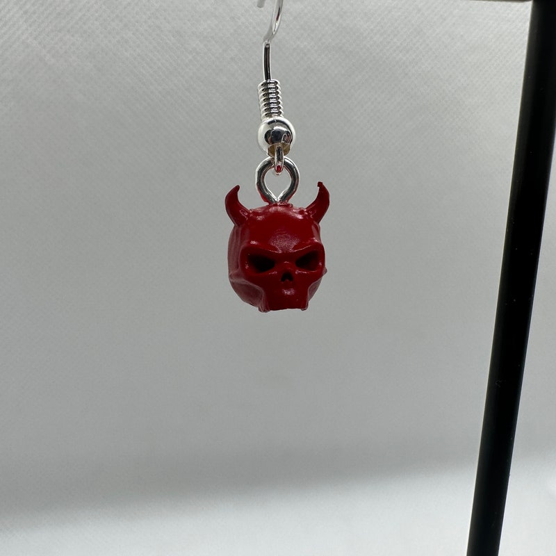 Devil Skull - Etsy