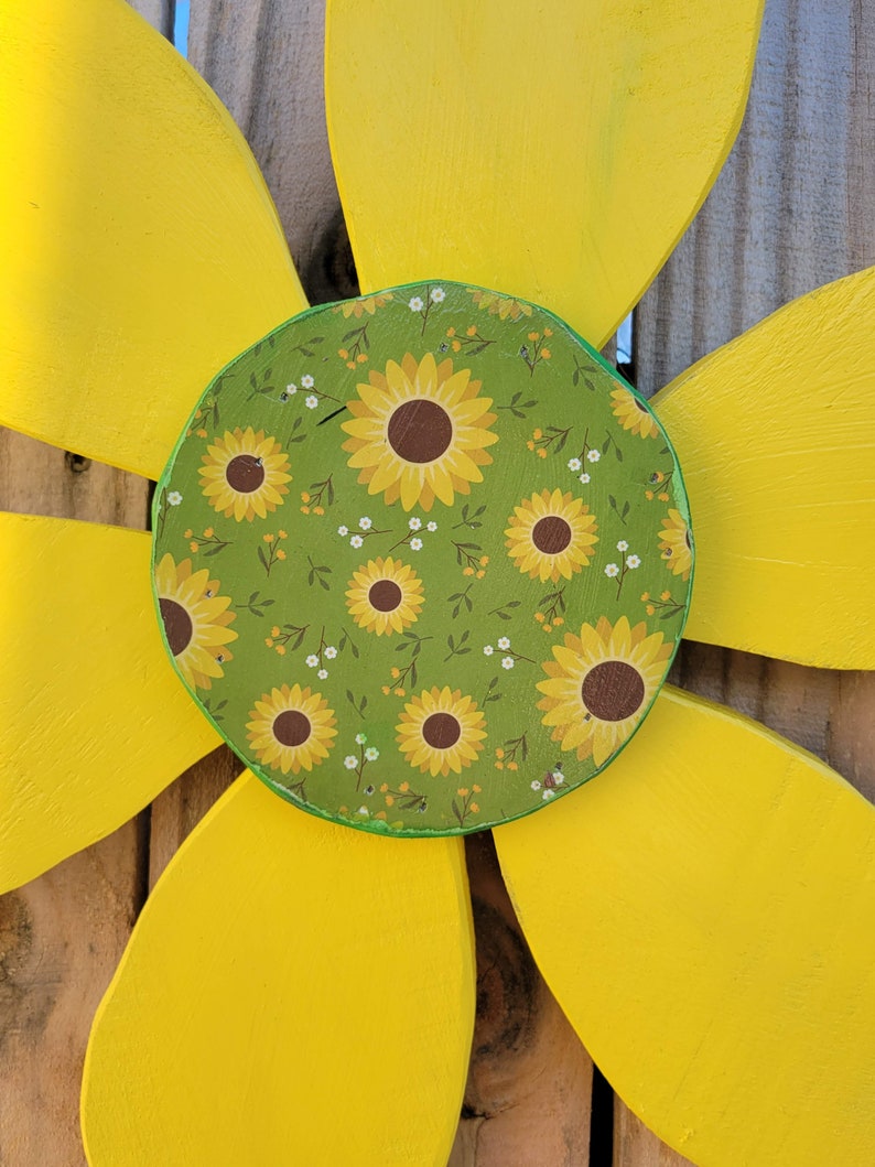 Large Wood Flowers - Etsy