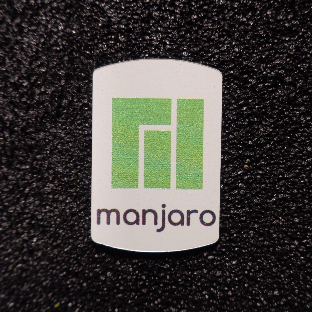Linux Manjaro Label / Aufkleber / Sticker / Badge / Logo 1,9cm X 2,8cm ...